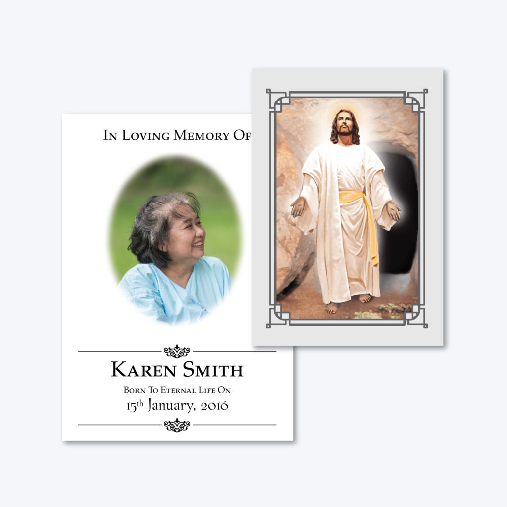 Funeral Memorial Cards | Ashley Printers